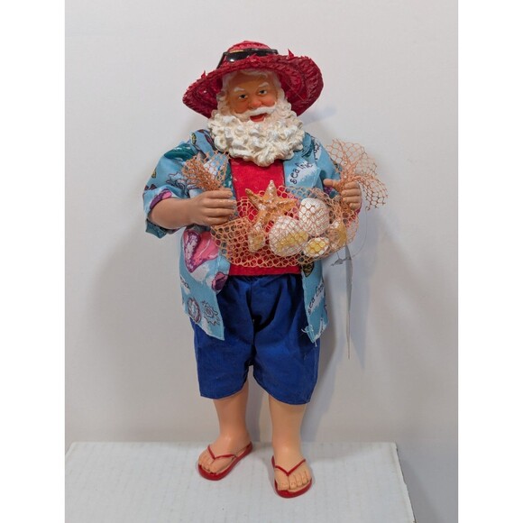 Holiday | Beach Party Santa 1 Inch Tall Christmas In July Cvs | Poshmark